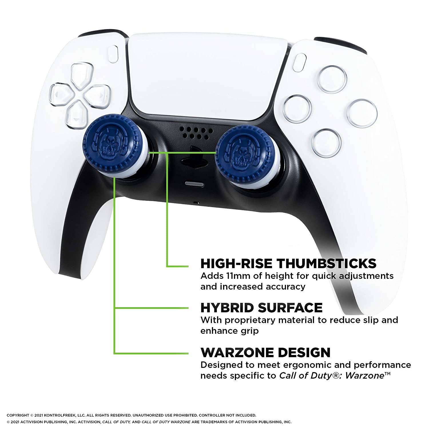 Kontrolfreek Performance Thumbsticks Call Of Duty Warzone For Ps4 Ps5