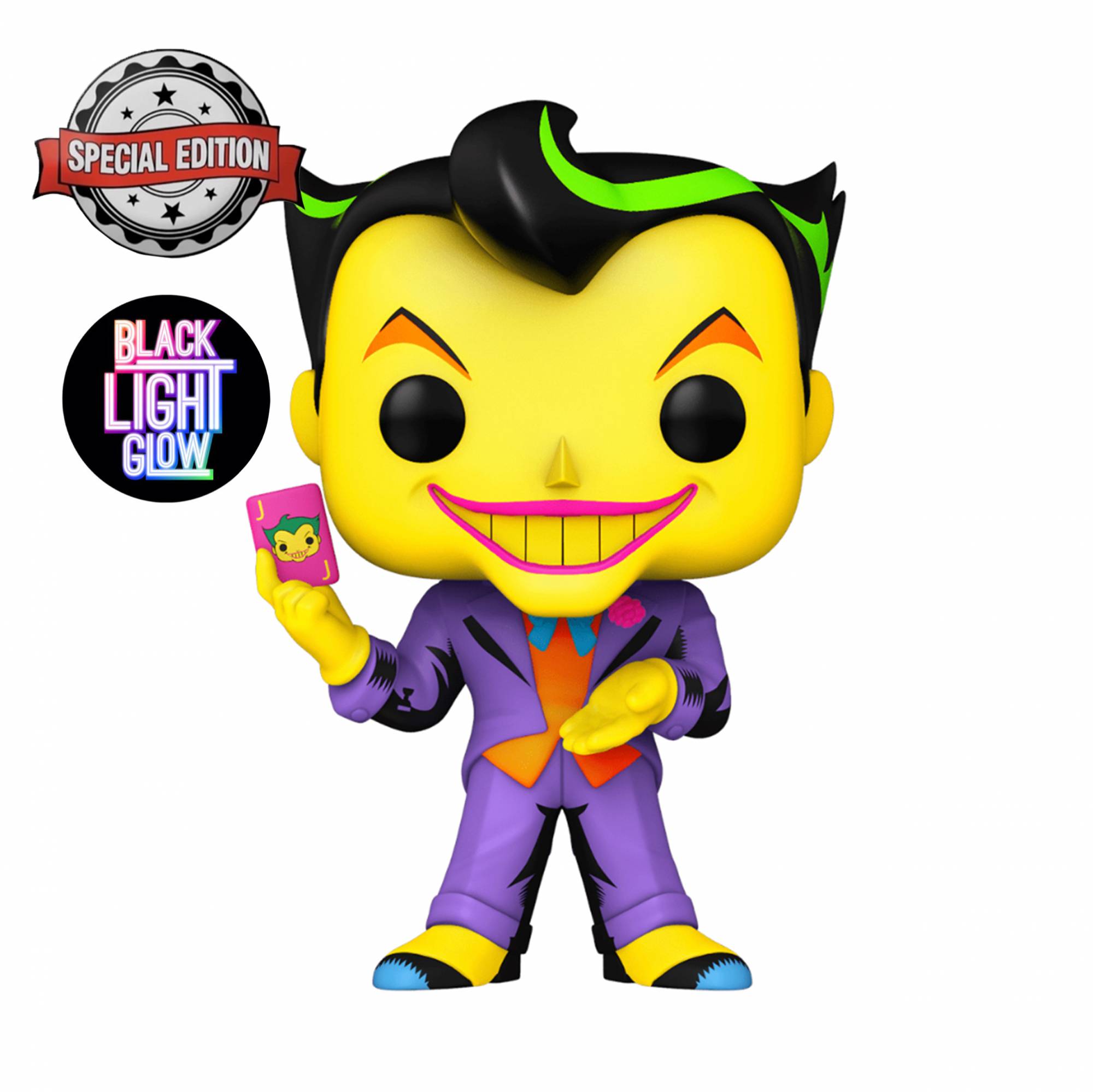 Funko POP! Heroes 370: Batman: The Animated Series - The Joker (Black ...