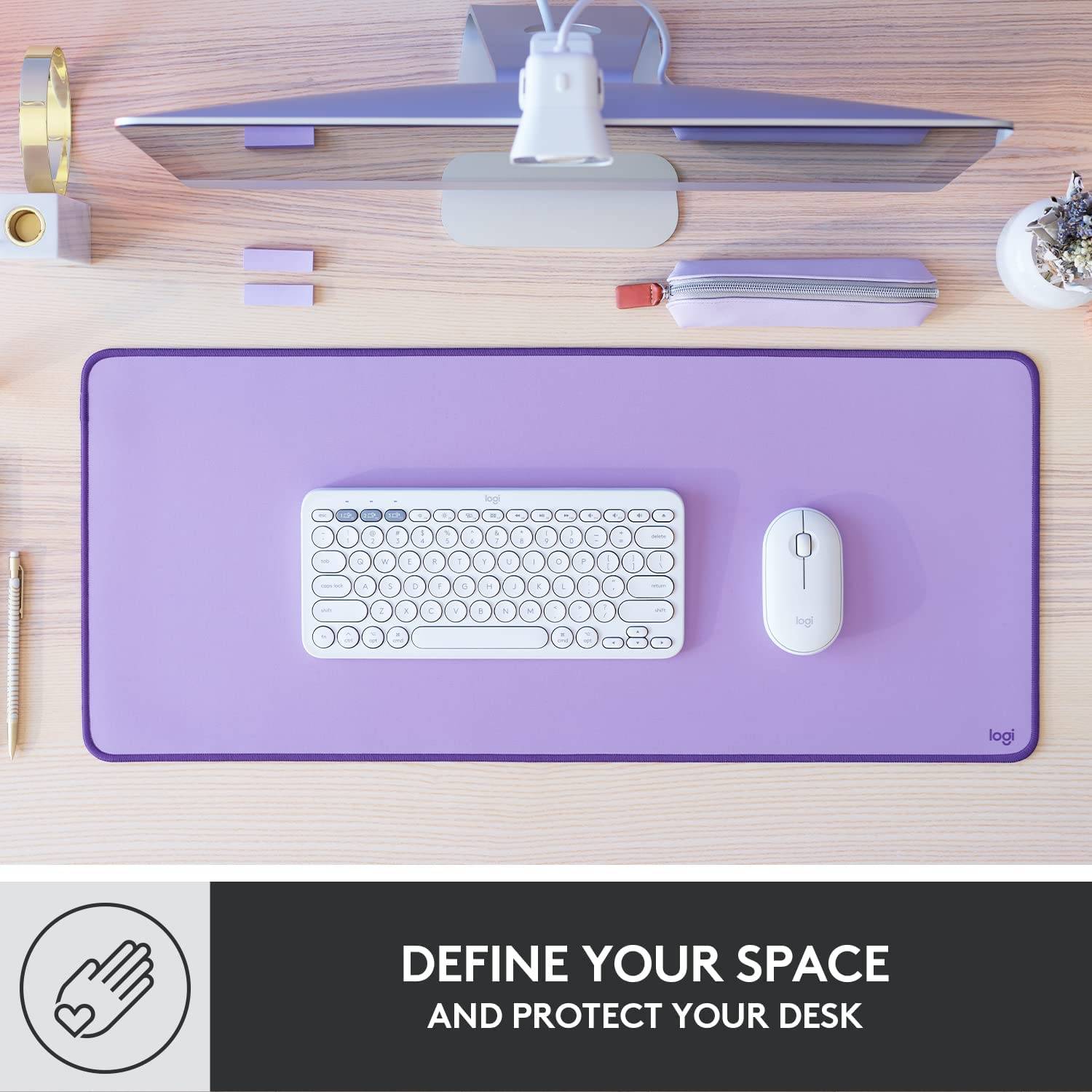 Logitech Studio Series Desk Mat - Lavender