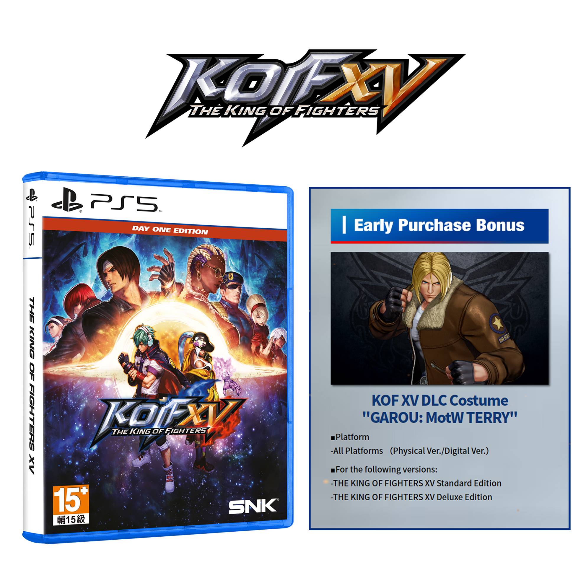 PS5 The King of Fighters XV Day One Edition [R3 Eng & Chi]