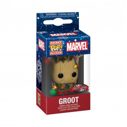 Funko Pocket POP! Keychain: Marvel Holiday - Groot [Special Edition]