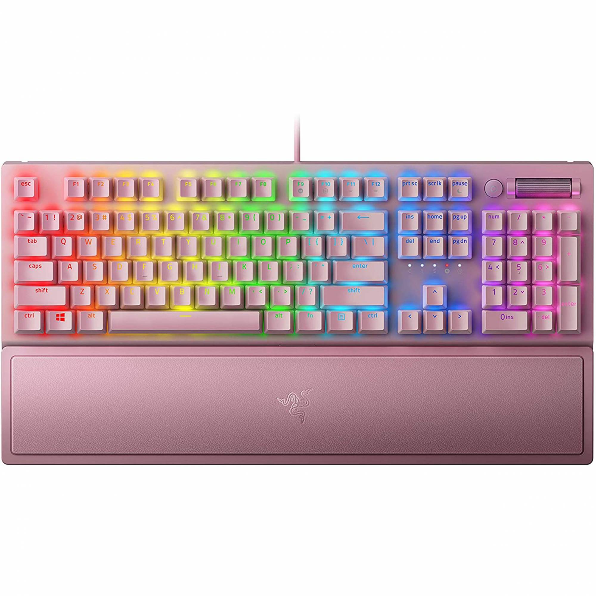 Razer BlackWidow V3 (Green Switch) - Quartz Pink