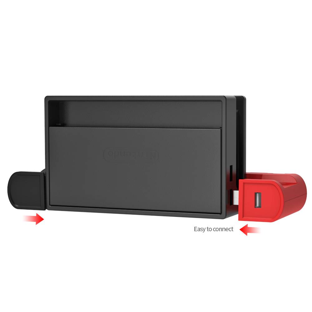 DOBE - Charging Dock for NSW V2 / OLED ( Red & Black ) TNS-0122B