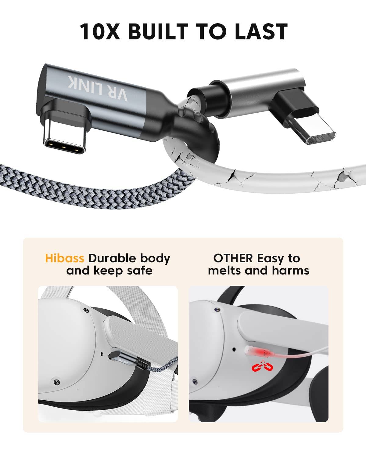 AMVR USB3.2 GEN1 LINK CABLE FOR OCULUS QUEST 2