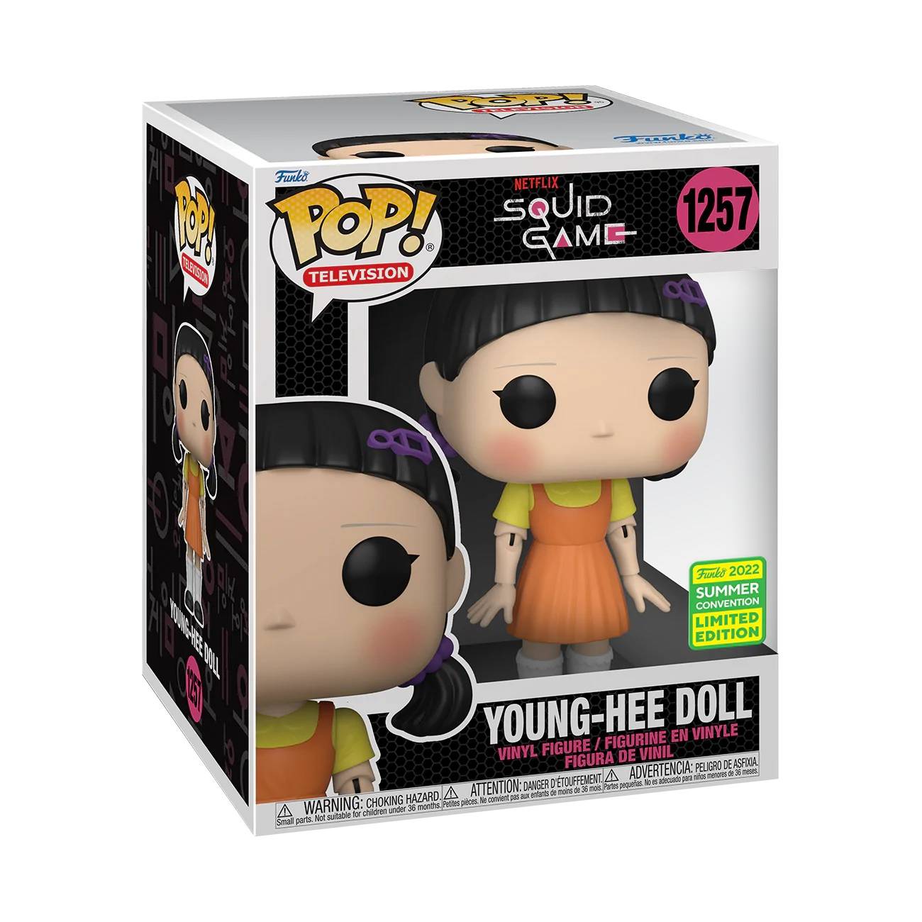 Funko POP! Television SUPER 1257: Squid Game - Young-Hee Doll 6" [SDCC 2022 Special Edition]