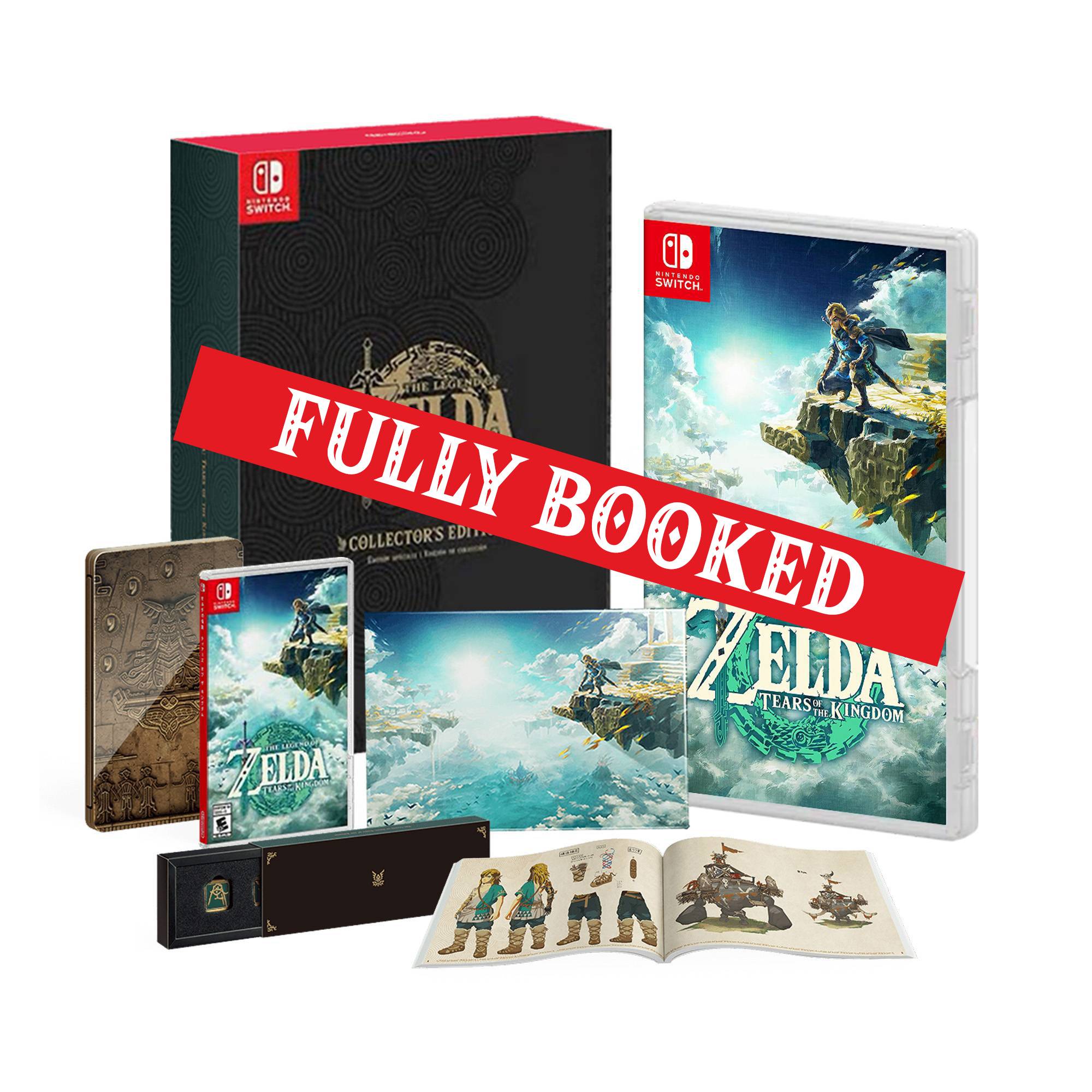 Switch The Legend of Zelda: Tears of the Kingdom Standard Edition / Collector's Edition [Eng ...