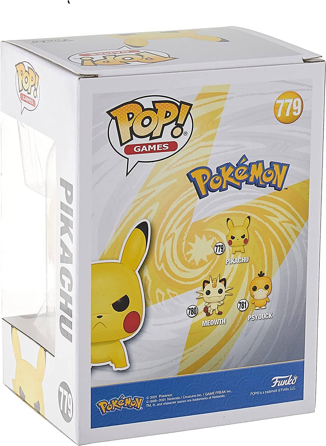 Funko Pop! Games 779: Pokemon - Pikachu Angry Crouching (Attack Stance)