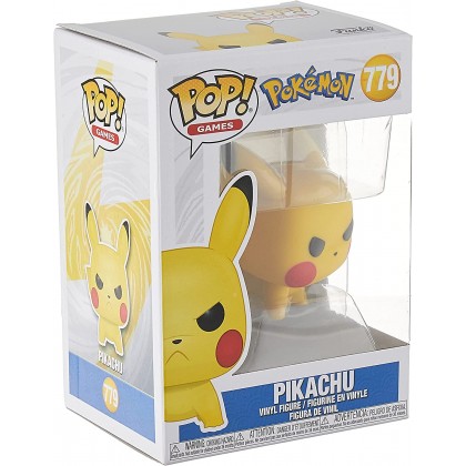 Funko Pop! Games 779: Pokemon - Pikachu Angry Crouching (Attack Stance)