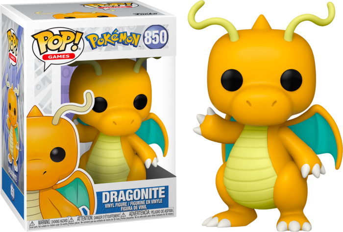 Funko Pop! Games 850: Pokemon - Dragonite