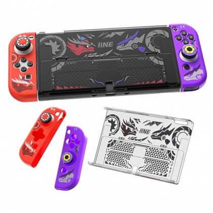IINE L748 Switch OLED Protective Case Kit - Pokémon Scarlet & Violet ...