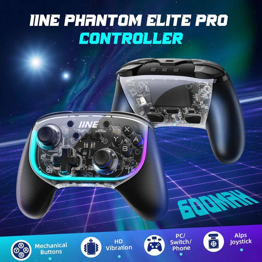 IINE L769 Elite Pro WIreless Controller for Switch / PC / Android / IOS