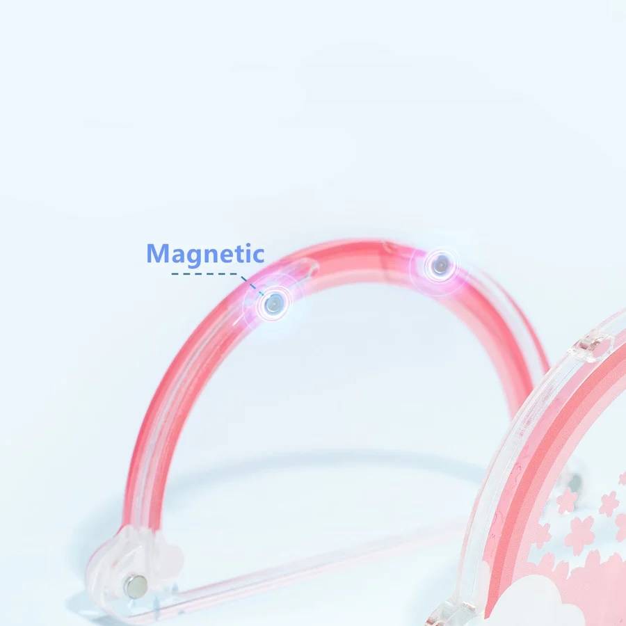 GeekShare Rainbow Cloud Thumb Grips Storage Box