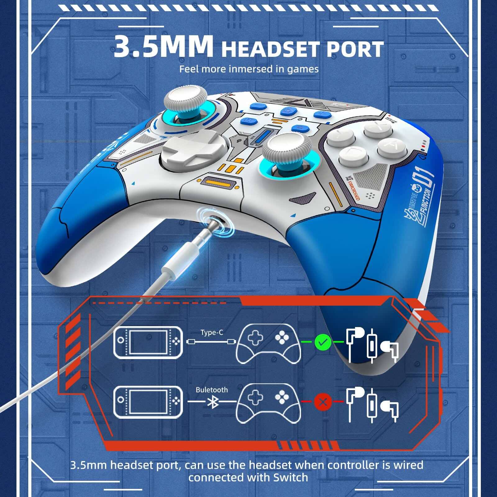 IINE L786 Ares Mecha Wireless Pro Controller