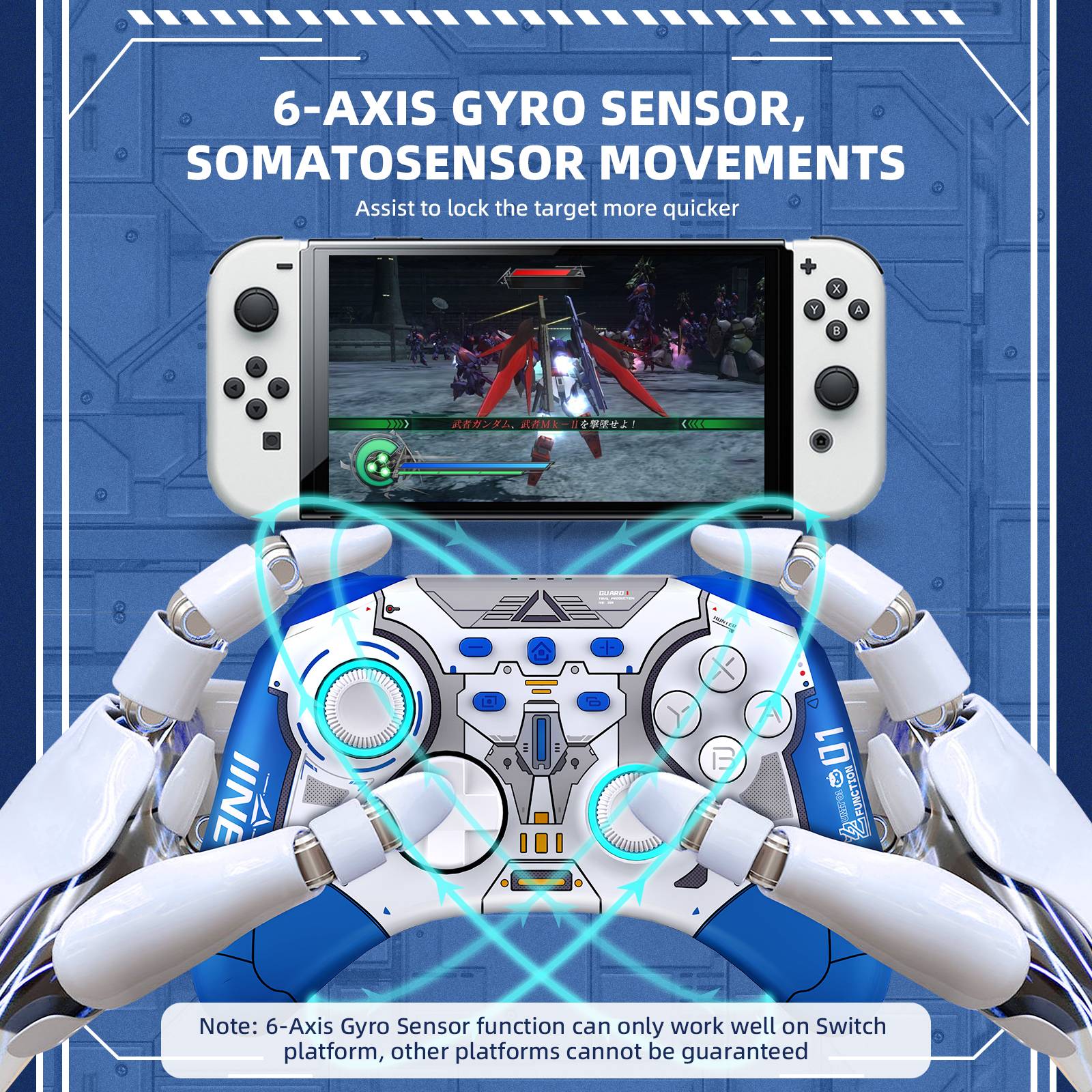 IINE Ares Mecha Wireless Pro Controller L786