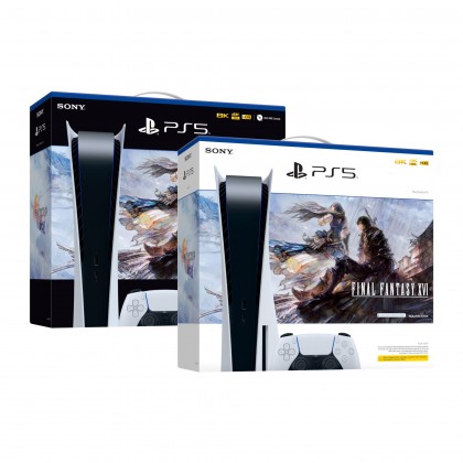 PlayStation 5 Console – FINAL FANTASY XVI Bundle [Disc / Digital Edition]