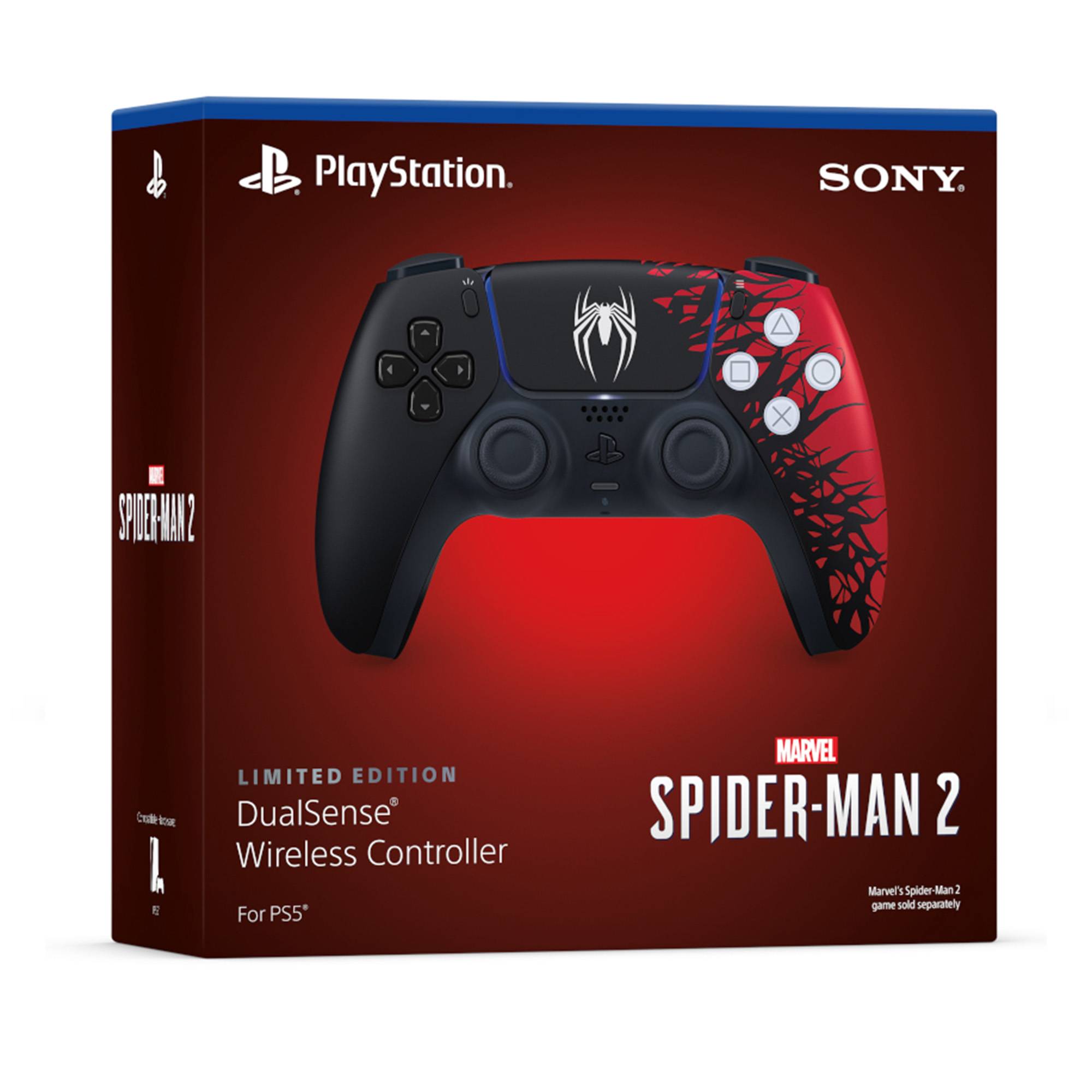 PlayStation 5 DUALSENSE Wireless Controller - Marvel’s Spider-Man 2 ...