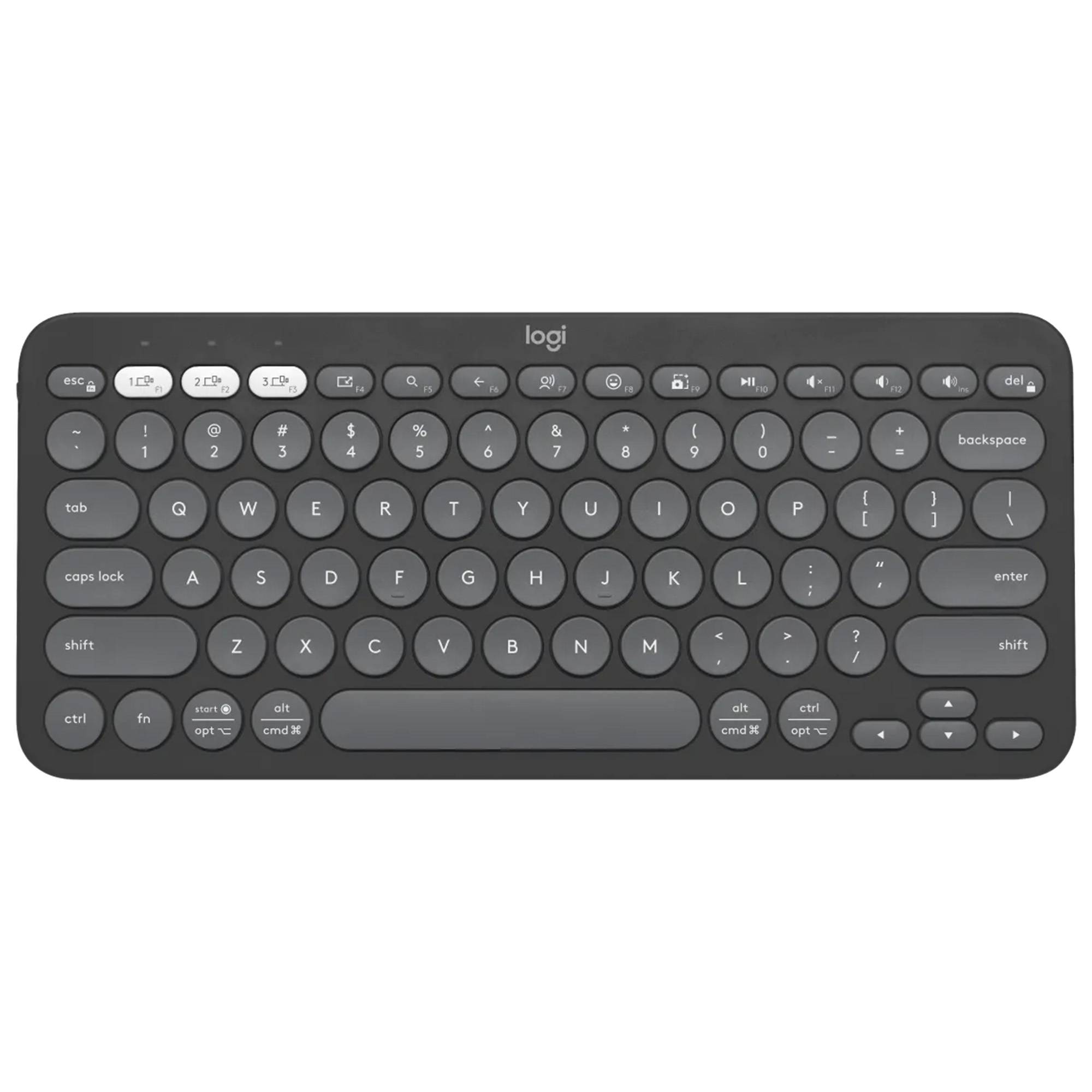 Logitech PEBBLE KEYS 2 K380S Slim, minimalist Bluetooth® keyboard