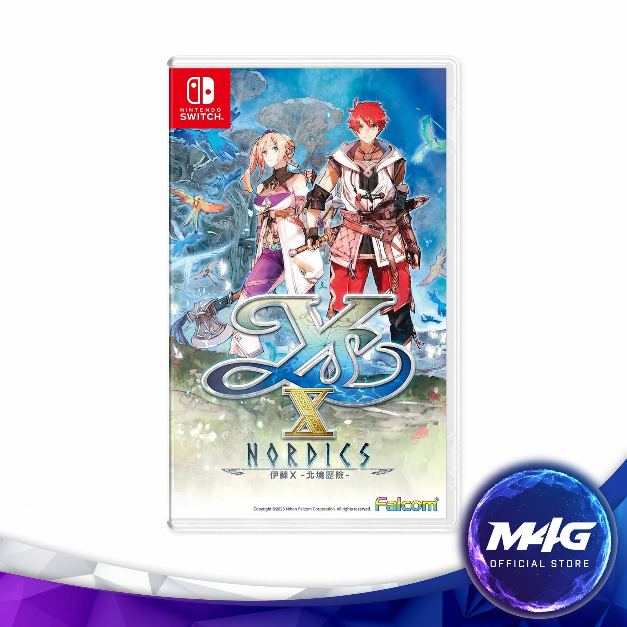 SWITCH Ys X: Nordics 《伊蘇X -北境歷險-》 [AS Chi]