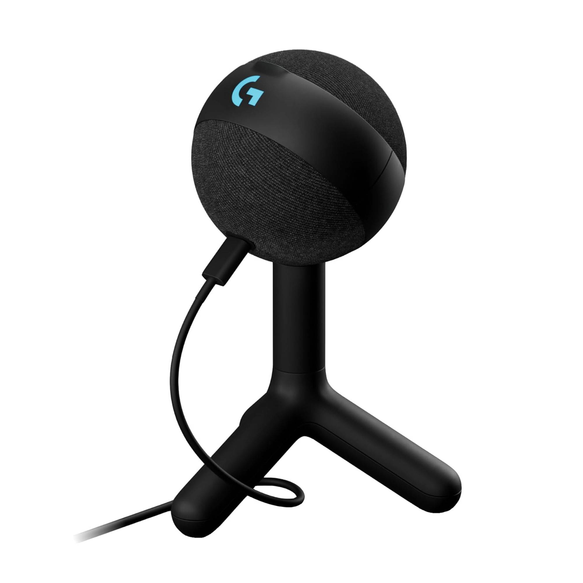 Logitech YETI ORB Condenser RGB Gaming Mic with LIGHTSYNC