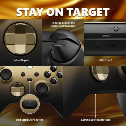 Xbox Wireless Controller – Gold Shadow Special Edition