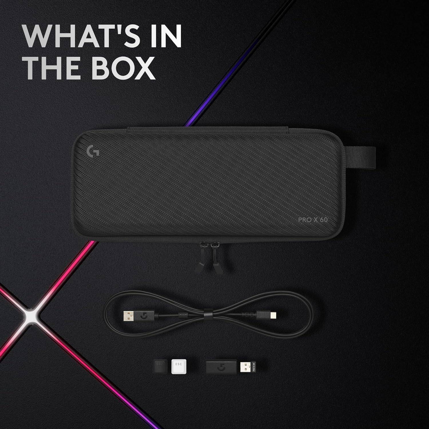 Logitech G PRO X 60 LIGHTSPEED Wireless Gaming Keyboard