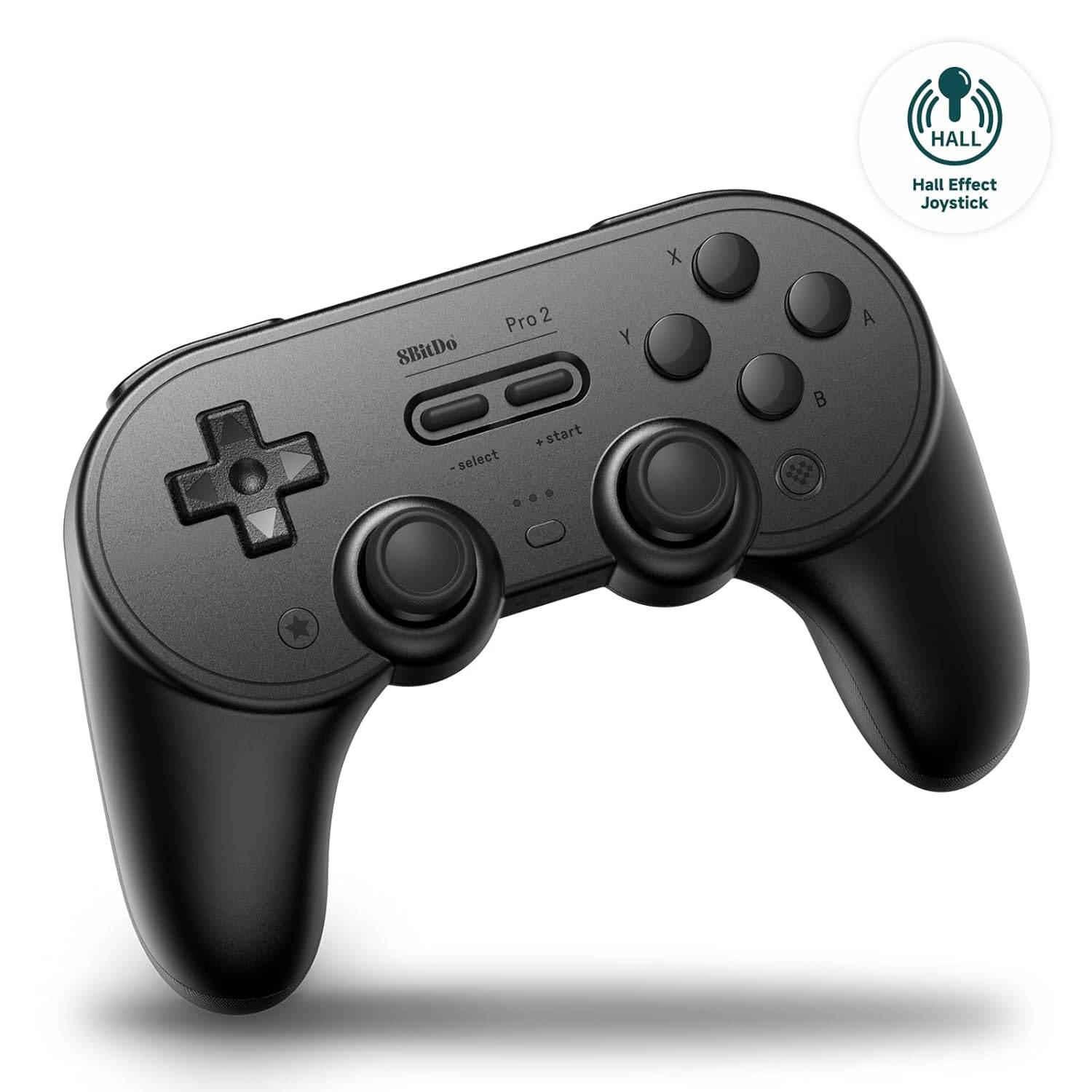 8Bitdo Pro 2 Bluetooth Gamepad Hall Effect Joystick for Switch/PC/macOS ...