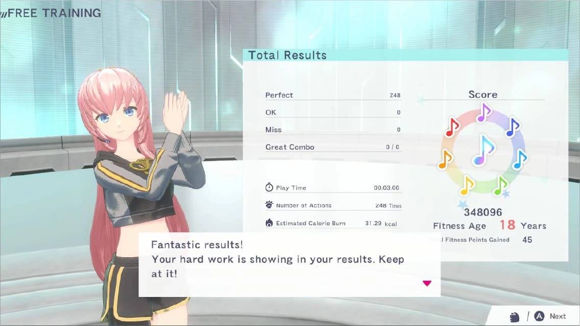 Switch Fitness Boxing Feat. Exercise with Miku [ AS Eng & Chi ]