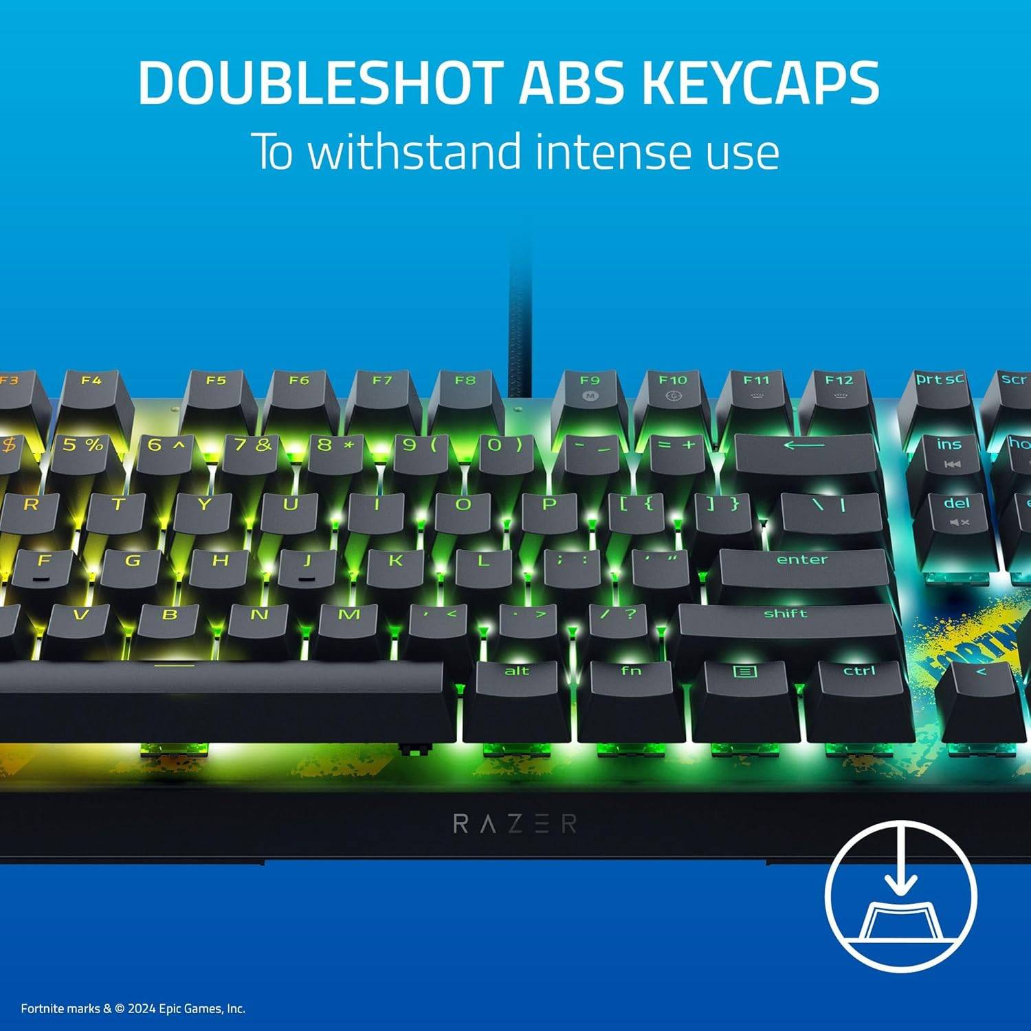 Razer BlackWidow V4 X Fortnite Edition [Yellow Switch]