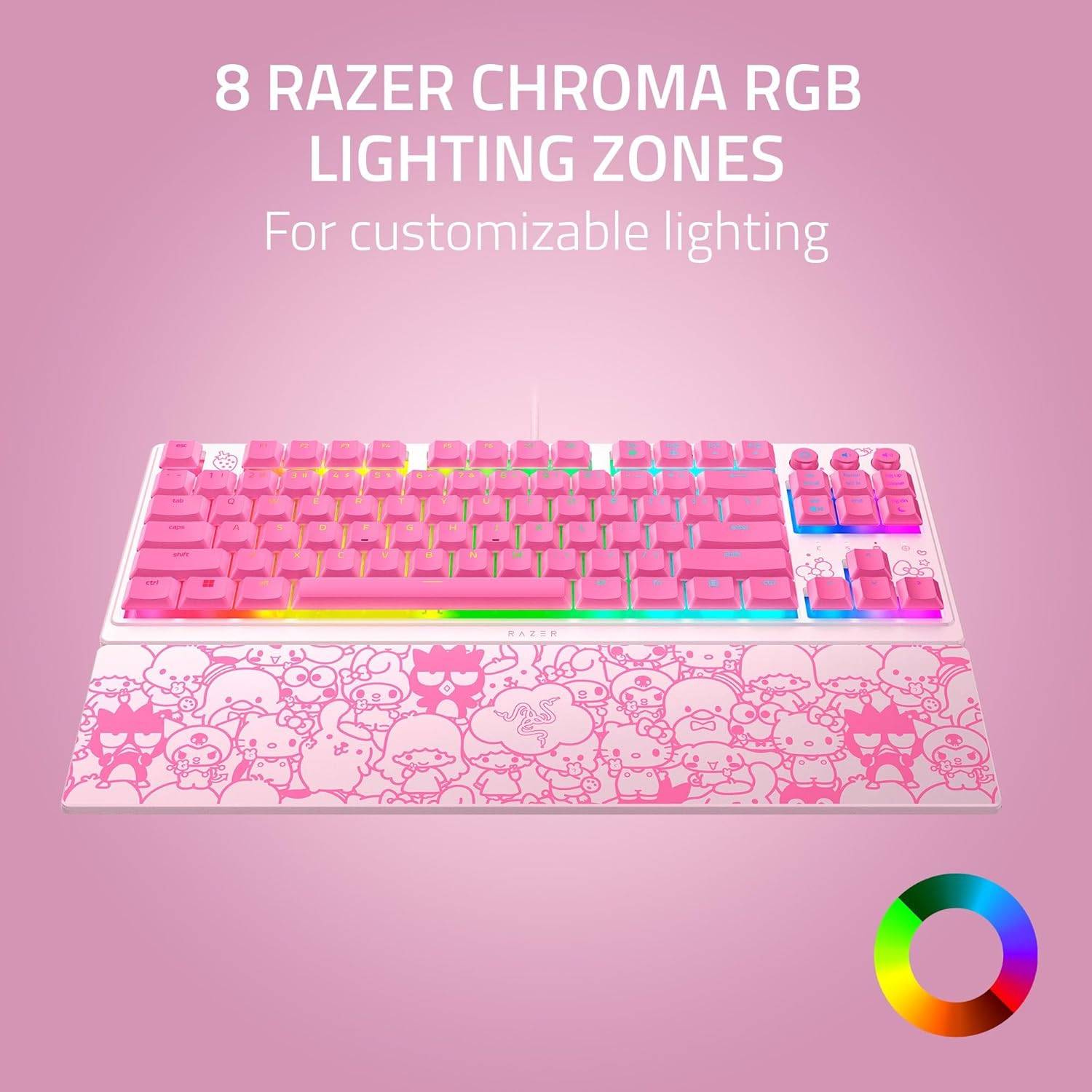 Razer Ornata V3 Tenkeyless - Hello Kitty and Friends Edition