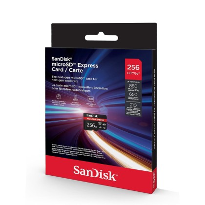 SanDisk microSD Express Card - 128GB / 256GB / 512GB