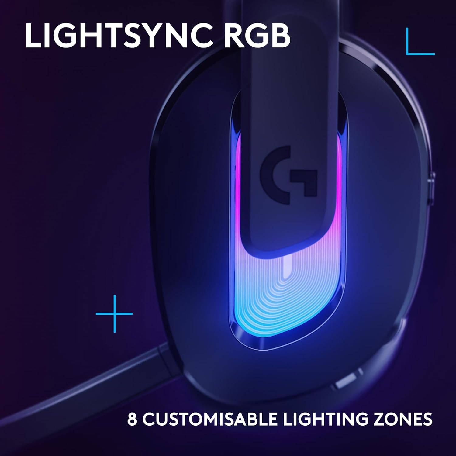 Logitech G522 LIGHTSPEED Wireless Gaming Headset with LIGHTSYNC RGB