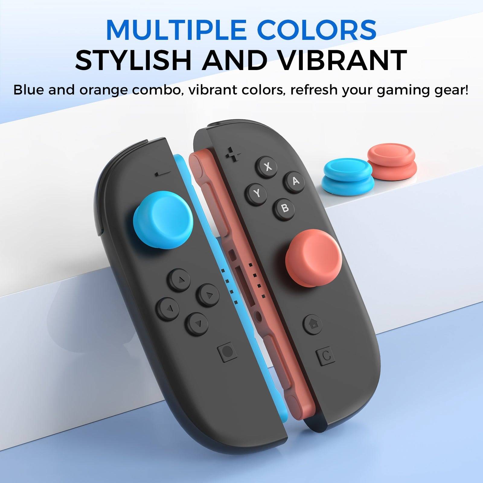 IINE Switch 2 Dual-Heiight Silicone Joystick Caps [L1121]