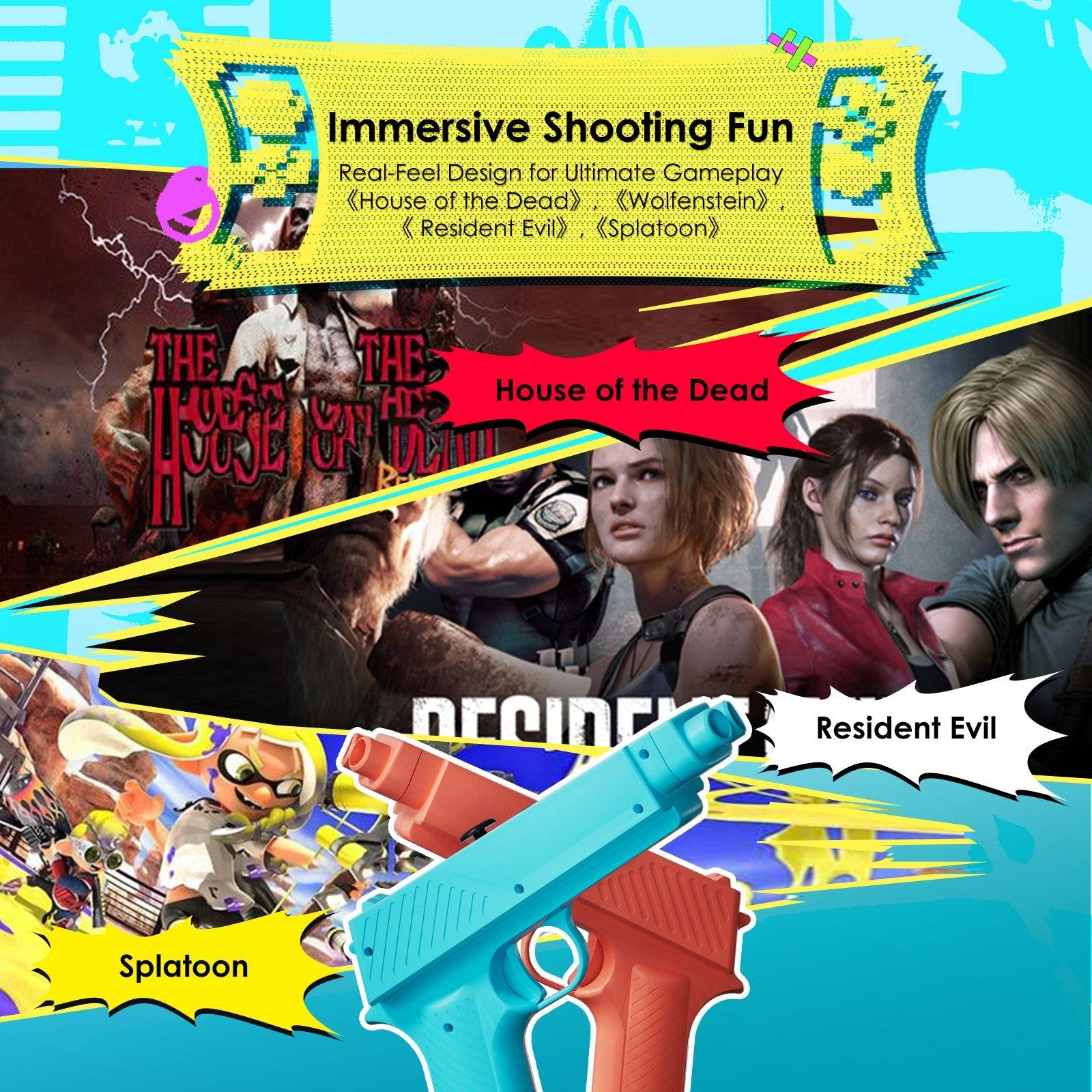 IINE Switch 2 / Switch Motion Gun Grip [L1142]