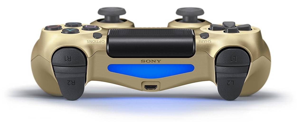 DUALSHOCK 4 Wireless Controller Gold (CUH-ZCT2G 14)
