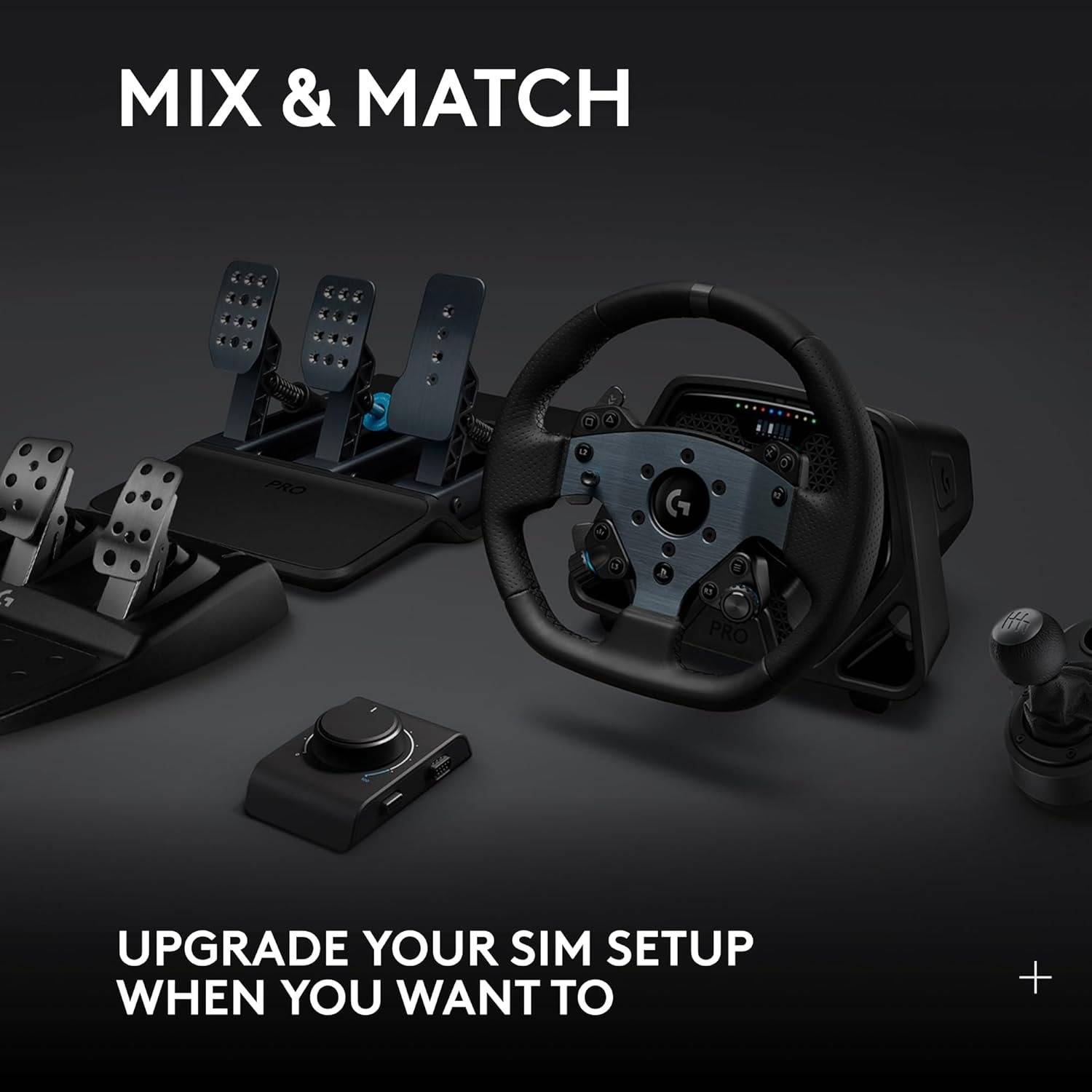 Logitech G Racing Adapter Mix & match racing gear