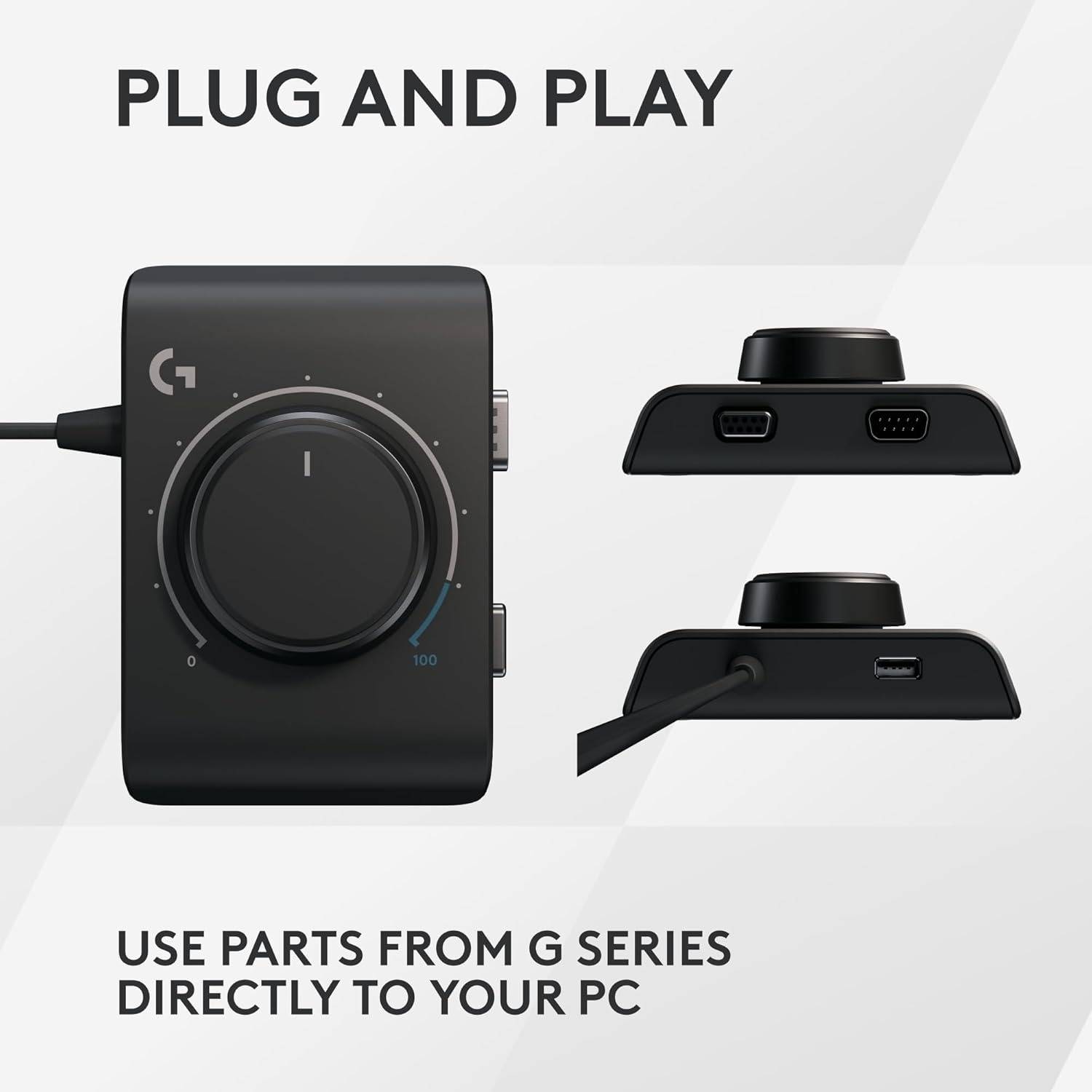 Logitech G Racing Adapter Mix & match racing gear