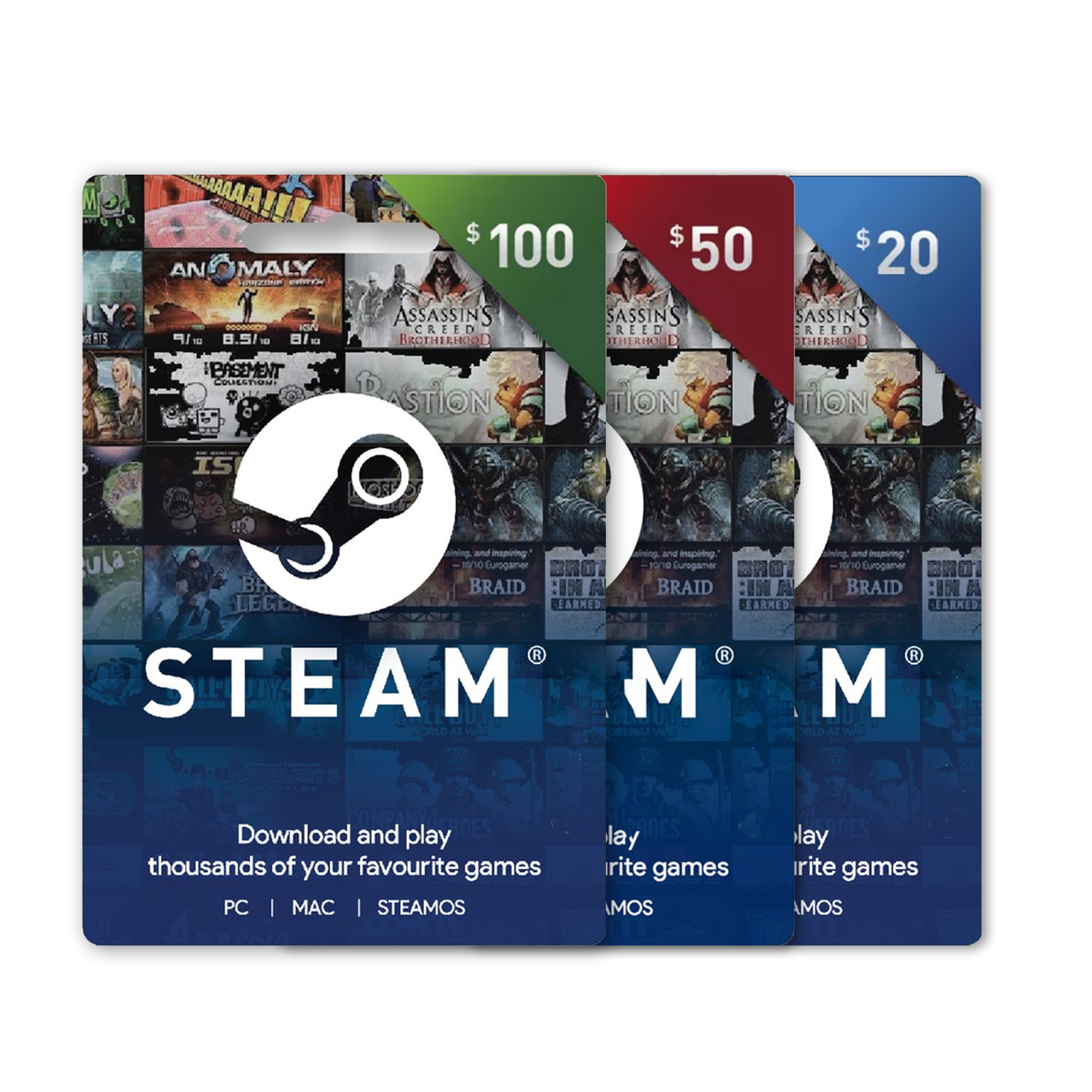 Steam Wallet United States USD