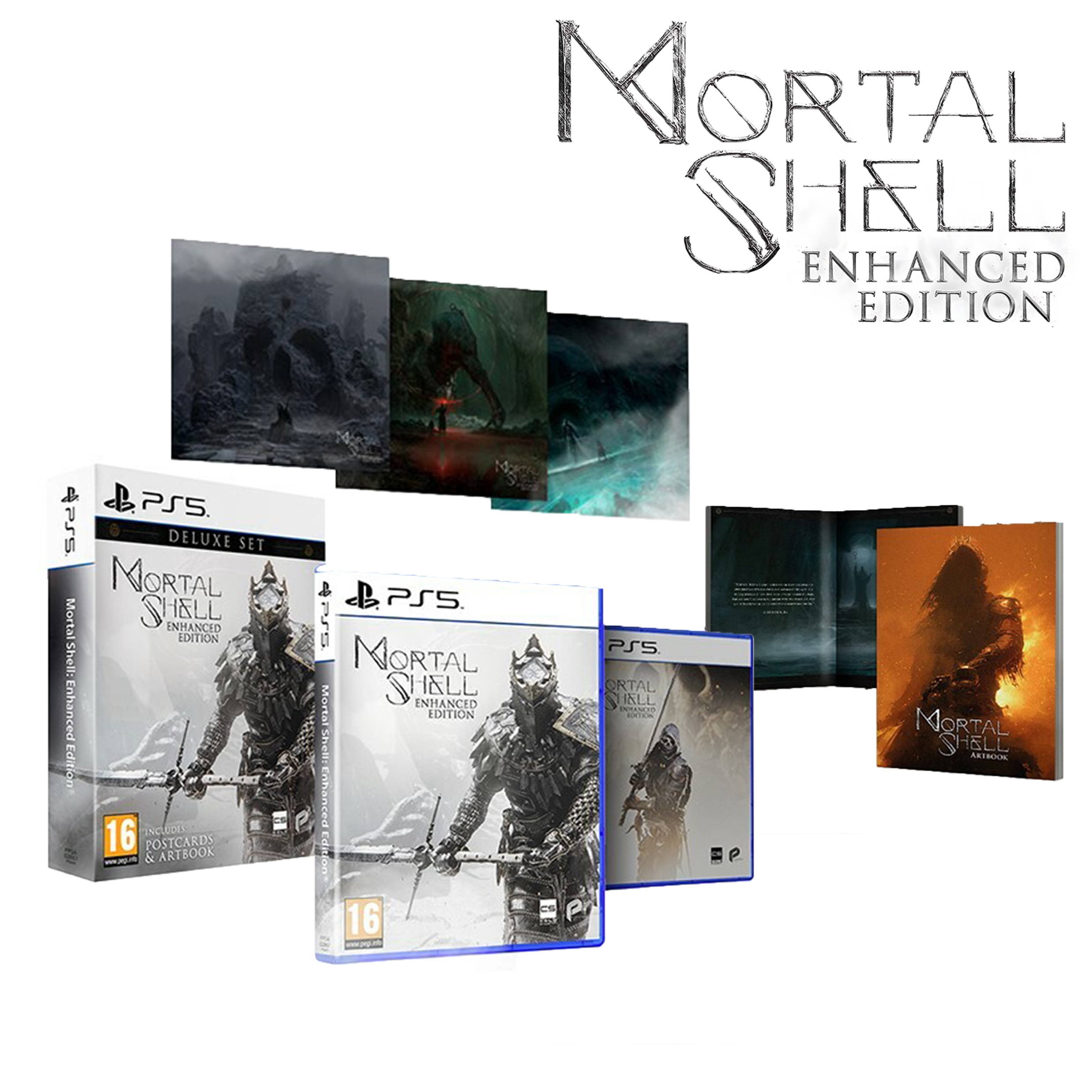 PS5 Mortal Shell Enhanced Edition Deluxe Set [R2 Eng/Chi]