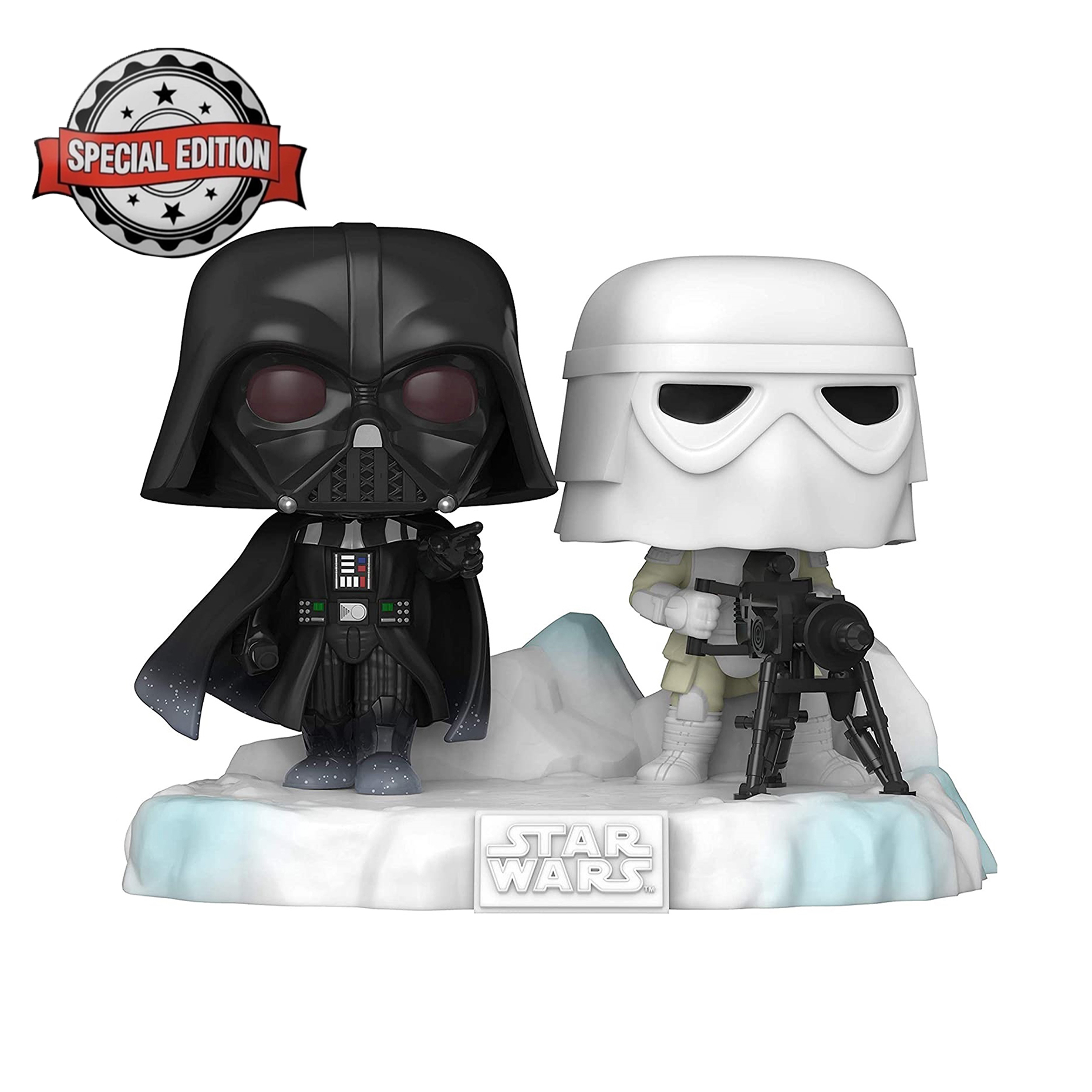 Funko POP! DELUXE Star Wars 377: Battle at Echo Base - Darth Vader and ...