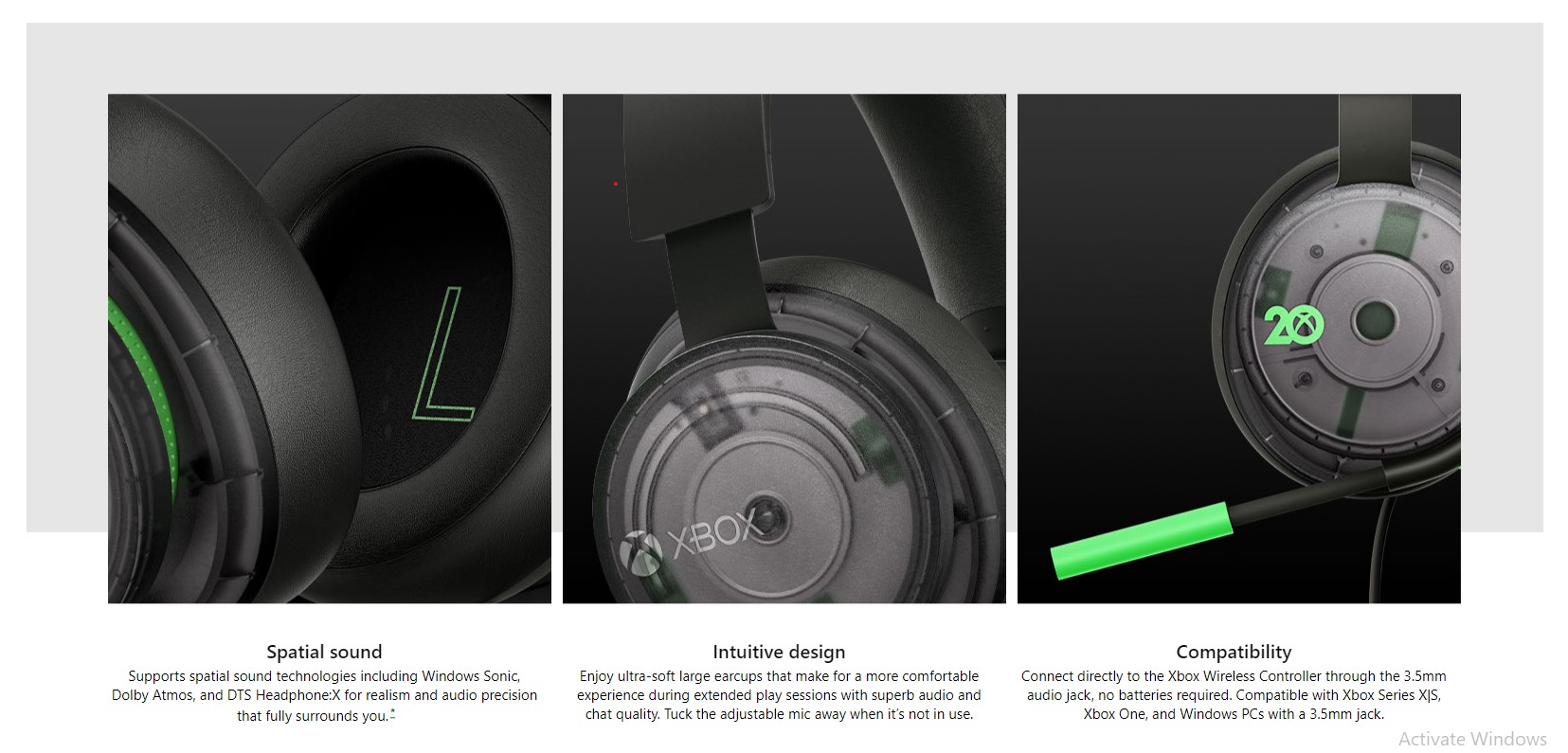Xbox Stereo Headset – 20th Anniversary Special Edition