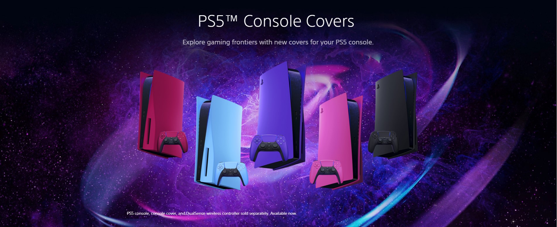 PlayStation 5 or PlayStation 5 Digital Edition - Console Covers