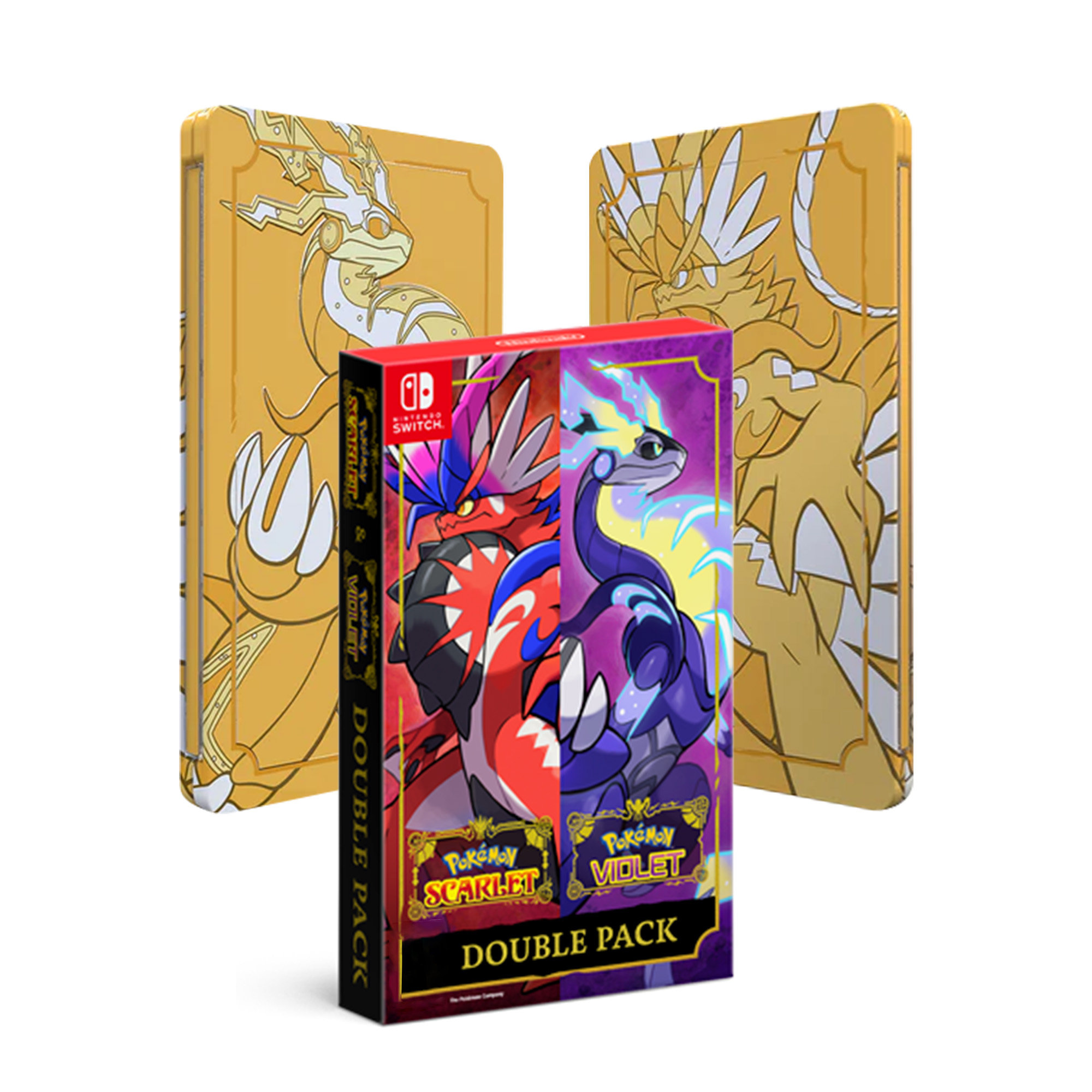 Switch Pokémon Scarlet & Pokémon Violet Double Pack [English & Chinese ...