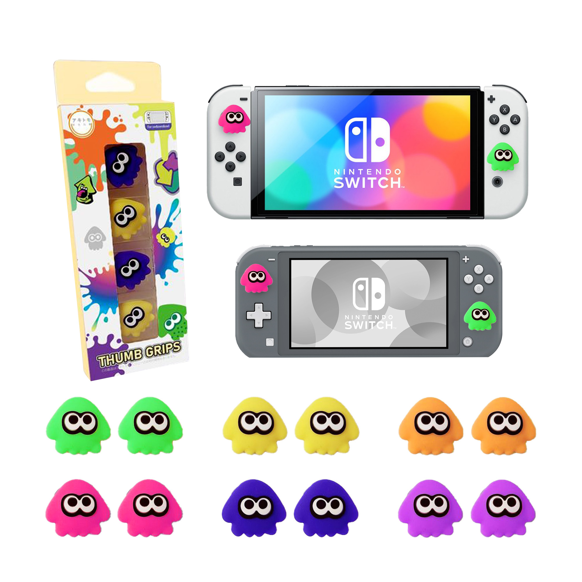 Akitomo - Splatoon Thumbgrip for Switch / Lite / OLED