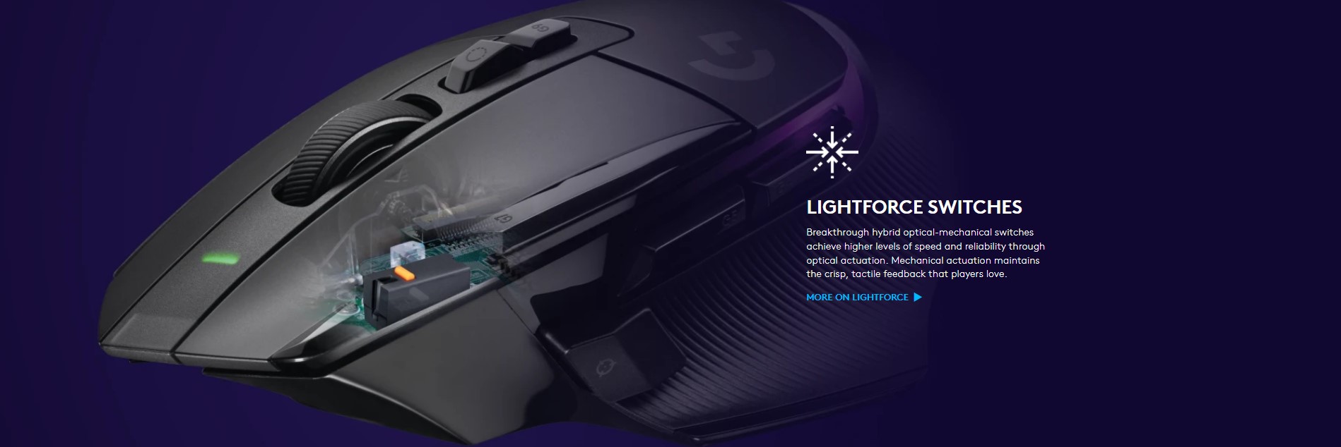 Logitech G502 X Plus Wireless RGB Gaming Mouse