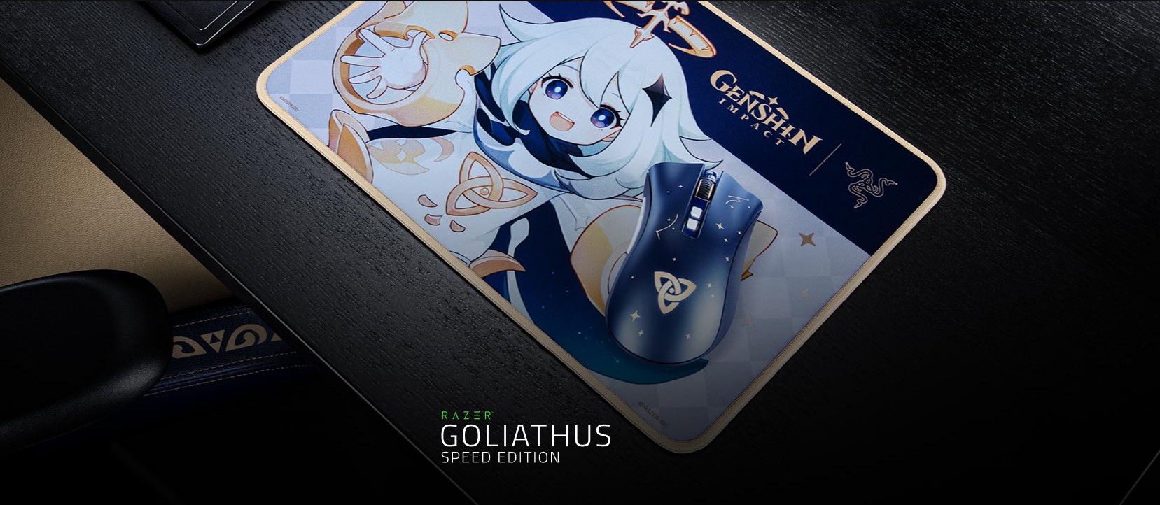Razer Goliathus Speed Soft Gaming Mousepad - Genshin Impact Edition