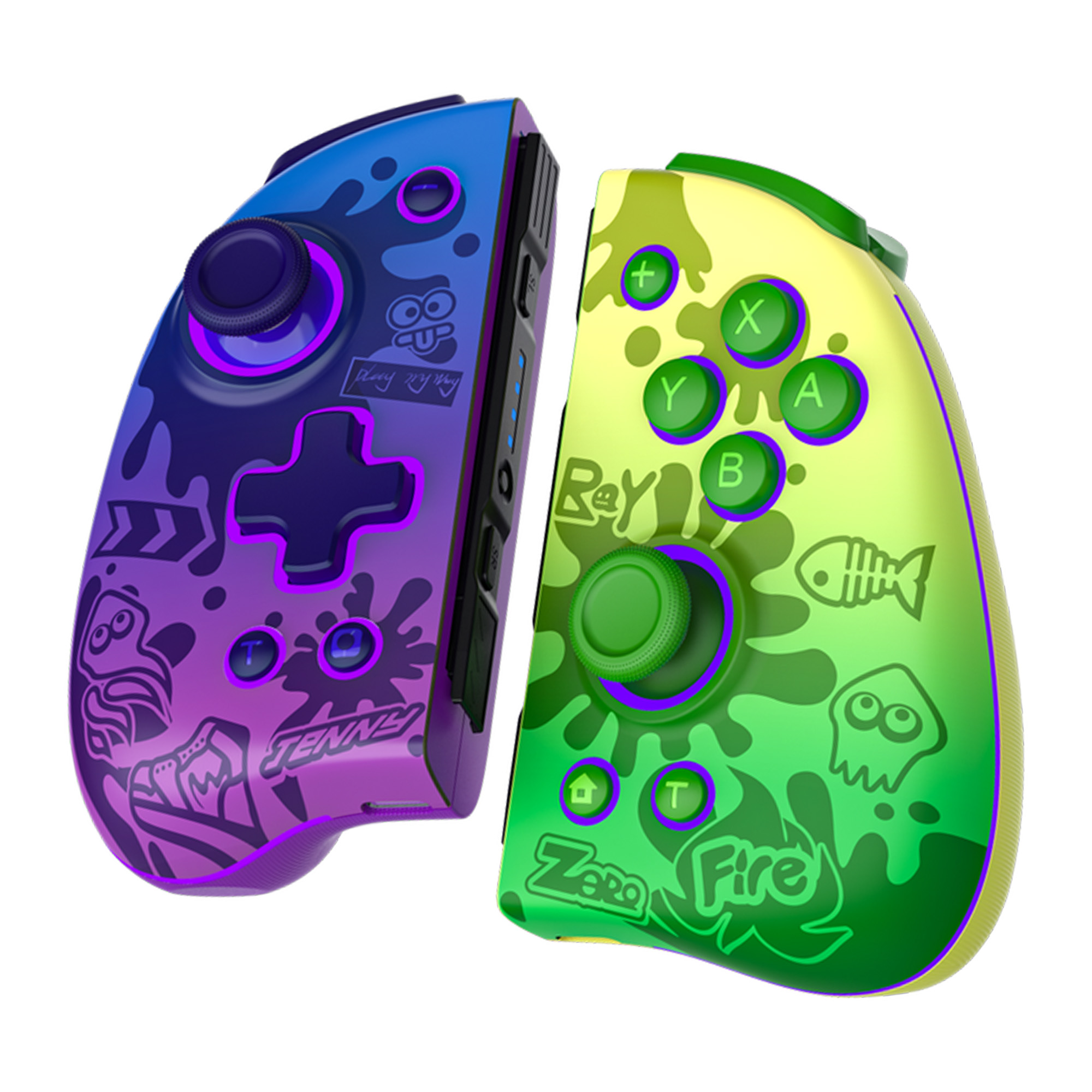 IINE L767 Splitpad Controller for Switch - Splatoon