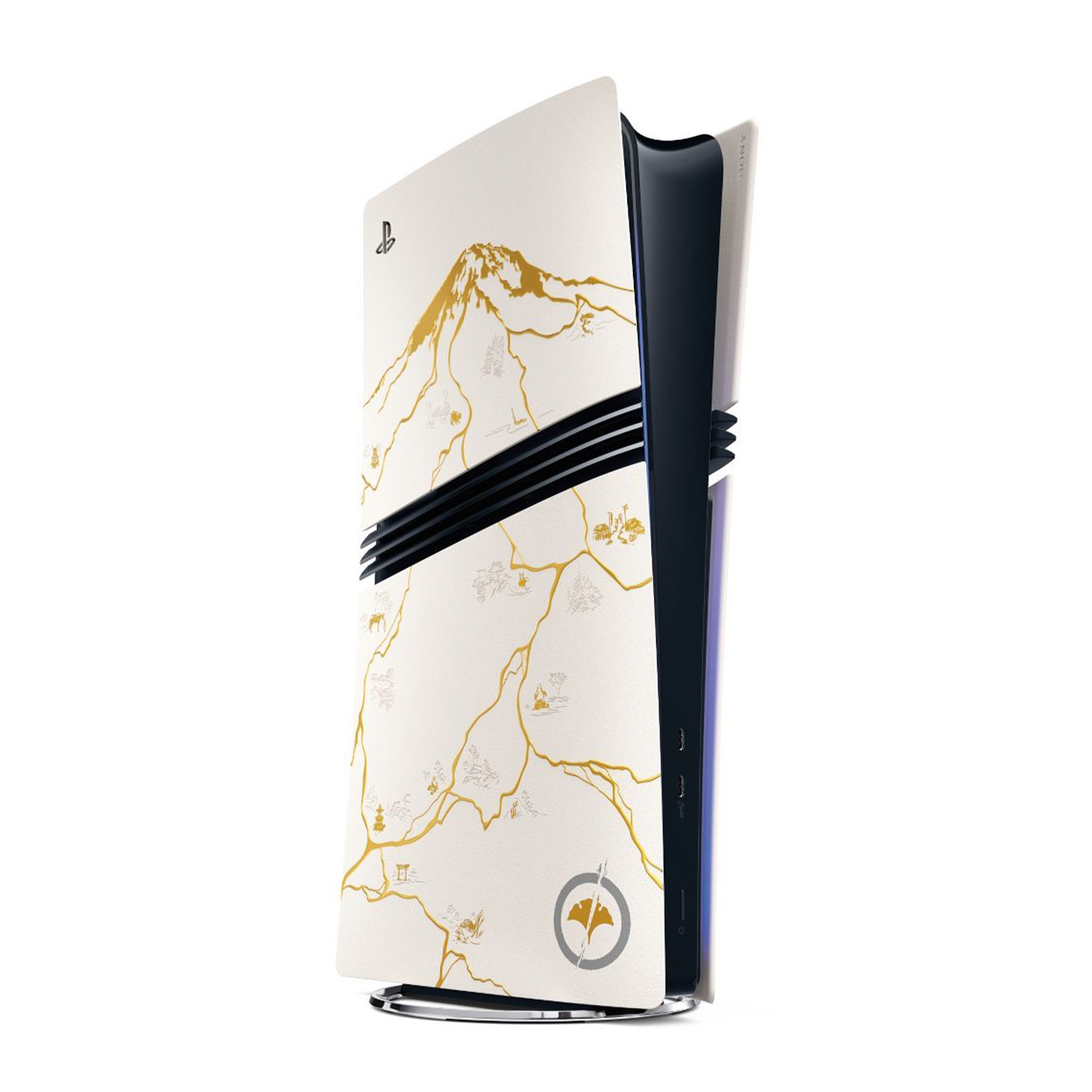 PlayStation 5 PS5 Pro Console Cover Ghost of Yōtei Gold Limited Edition