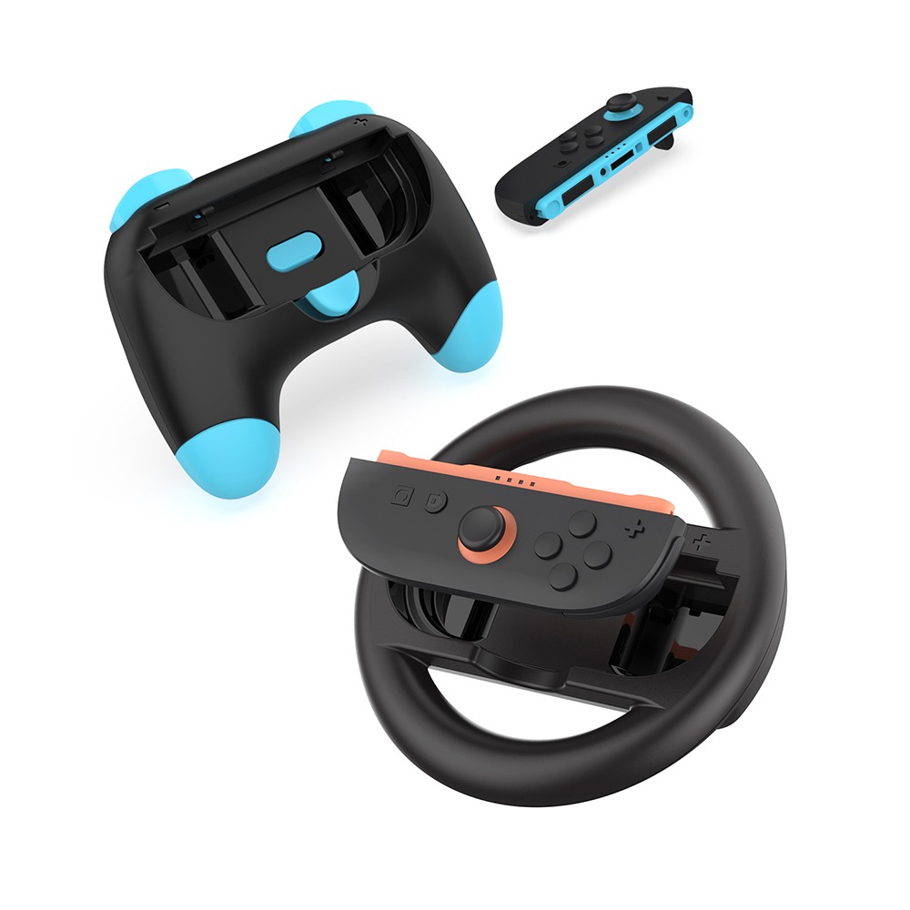 DOBE Controller Grip & Steering Wheel Kit (TNS-5110S)